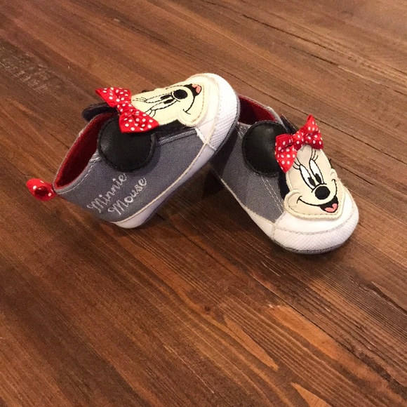 Disney | Shoes | Disney Minnie Mouse Baby Shoes | Poshmark